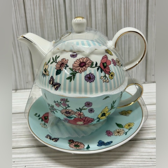 Grace Teaware | Dining | Grace China Teaware Tea For Teapot Cup Saucer ...